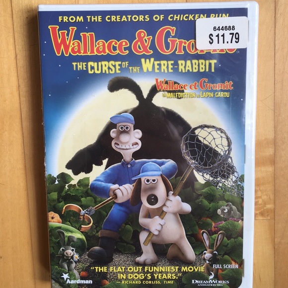 Media | 32 New Wallace Gromit Curse Wererabbit Dvd | Poshmark